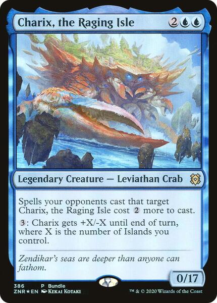 Charix, the Raging Isle (ZNR Bundle) - Unique and Miscellaneous Promos ...