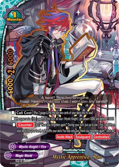 Mystic Apprentice, Sync - Buddy Ragnarok - Future Card BuddyFight