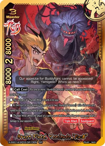 Great Fiend, Yamigedo "Re:B" (SR) - Buddy Ragnarok - Future Card ...