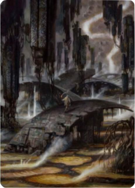 Grimclimb Pathway Art Card - Art Series: Zendikar Rising - Magic: The ...