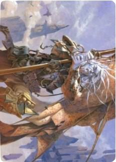 Sea Gate Banneret Art Card - Art Series: Zendikar Rising - Magic: The ...