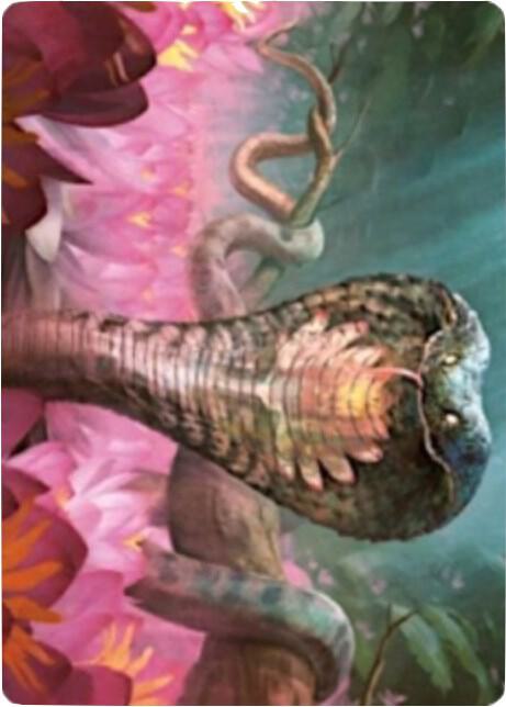 Lotus Cobra Art Card - Art Series: Zendikar Rising - Magic: The Gathering