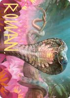 Lotus Cobra Art Card (Gold-Stamped Signature) - Art Series: Zendikar ...