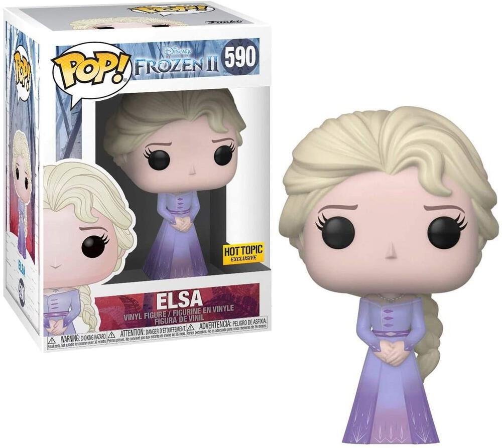 Frozen II: Elsa (Purple Dress) (Hot Topic Exclusive) - Pop! Vinyl - Funko