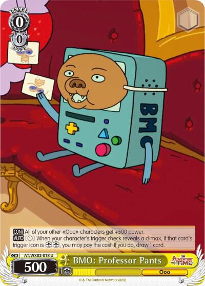 BMO: Professor Pants - Adventure Time - Weiss Schwarz - TCGplayer.com