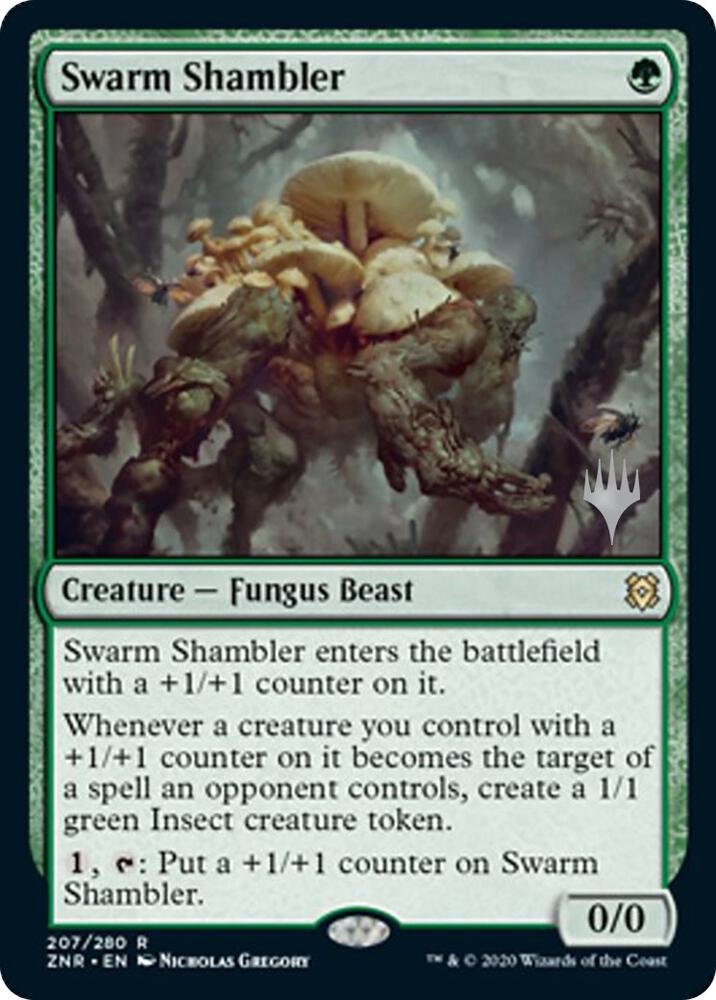 Swarm Shambler - Promo Pack: Zendikar Rising - Magic: The Gathering ...