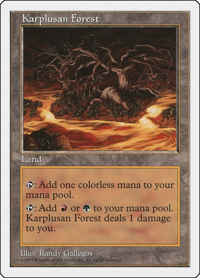 Karplusan Forest - Fifth Edition - Magic: The Gathering - TCGplayer.com
