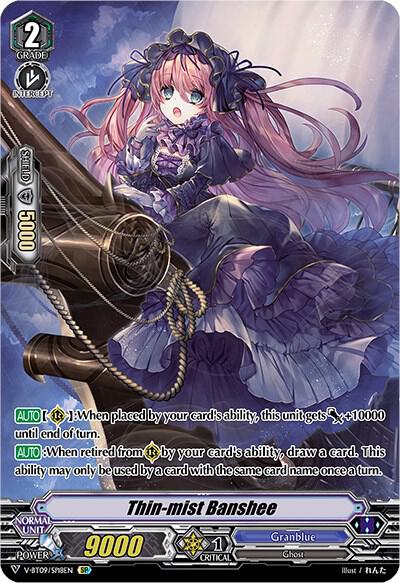 Thin-mist Banshee (SP) - V-BT09: Butterfly d'Moonlight - Cardfight Vanguard