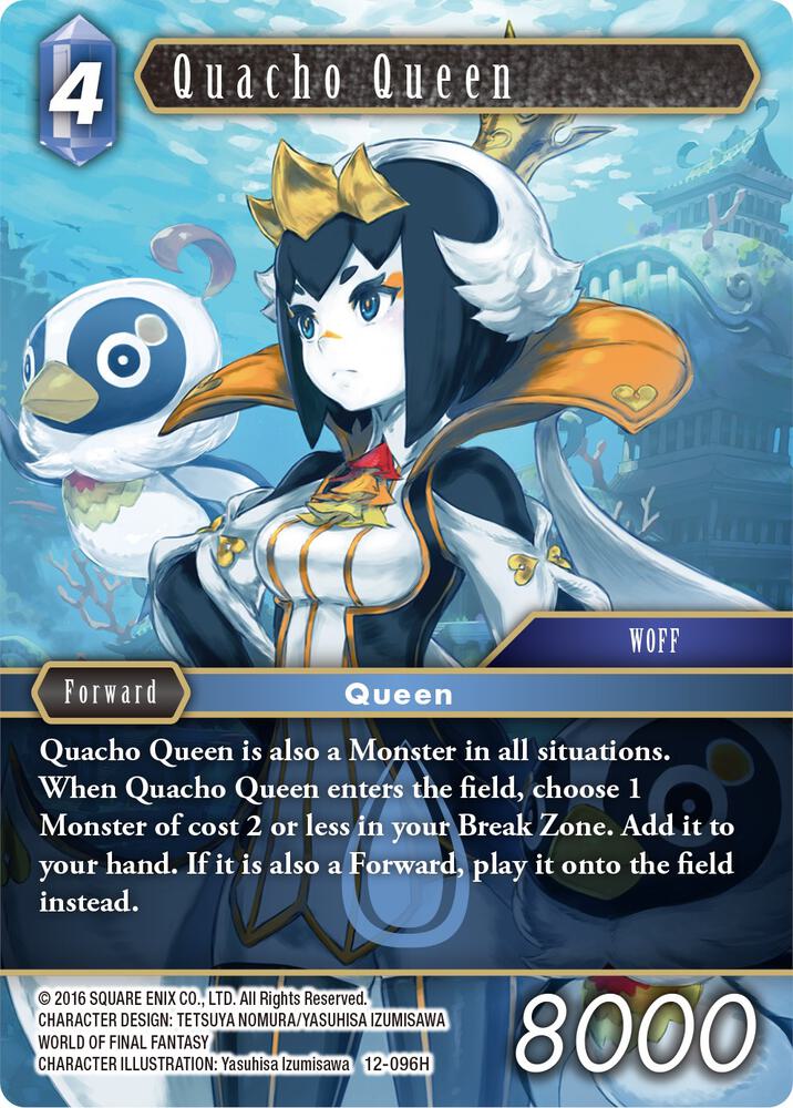 Quacho Queen - Opus XII - Final Fantasy TCG - TCGplayer.com