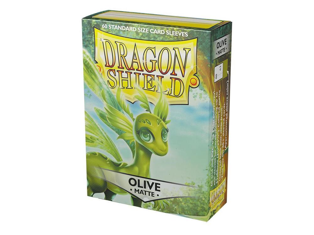 Dragon Shield Matte Sleeves - Olive (60-Pack) - Dragon Shield Card ...