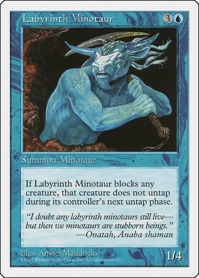 Labyrinth Minotaur - Fifth Edition - Magic: The Gathering - TCGplayer.com