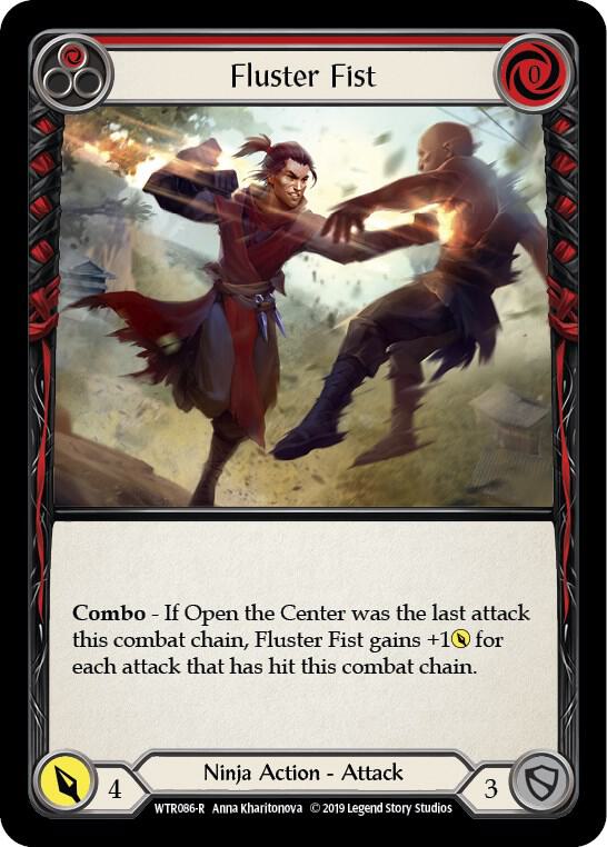 Fluster Fist (Red) - Welcome to Rathe - Flesh and Blood TCG - TCGplayer.com