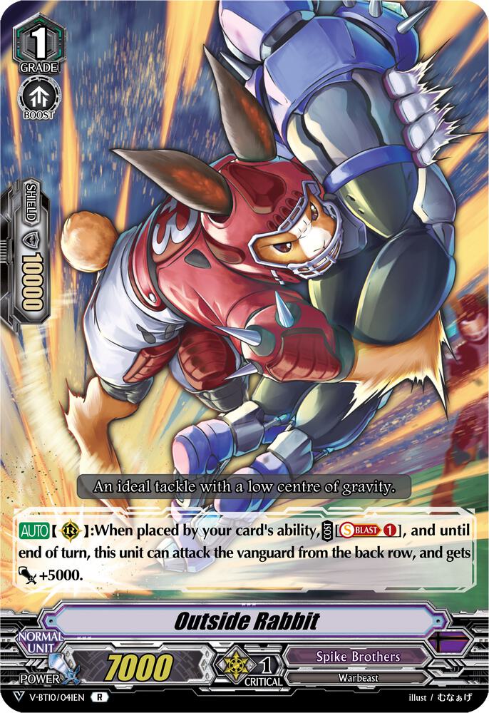 Outside Rabbit - V-BT10: Phantom Dragon Aeon - Cardfight Vanguard