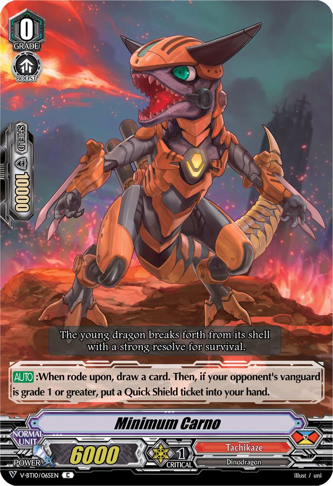 Minimum Carno - V-BT10: Phantom Dragon Aeon - Cardfight Vanguard