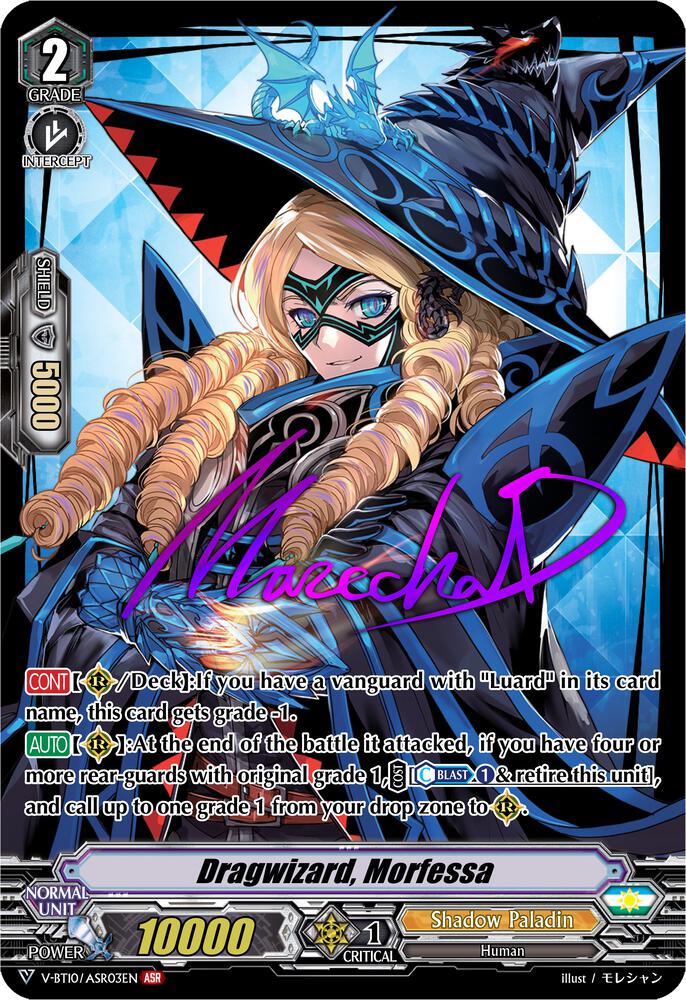 Dragwizard, Morfessa (ASR) - V-BT10: Phantom Dragon Aeon - Cardfight Vanguard