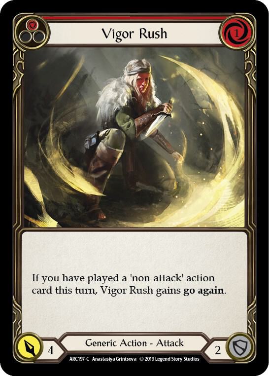 Vigor Rush (Red) - Arcane Rising - Flesh and Blood TCG