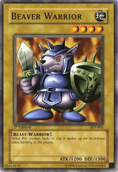 Beaver Warrior - Starter Deck: Yugi - YuGiOh - TCGplayer.com