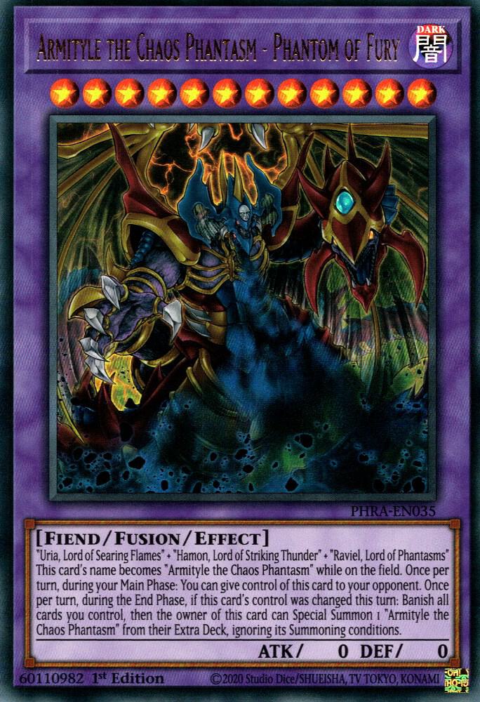 Armityle the Chaos Phantasm - Phantom of Fury - Phantom Rage - YuGiOh ...