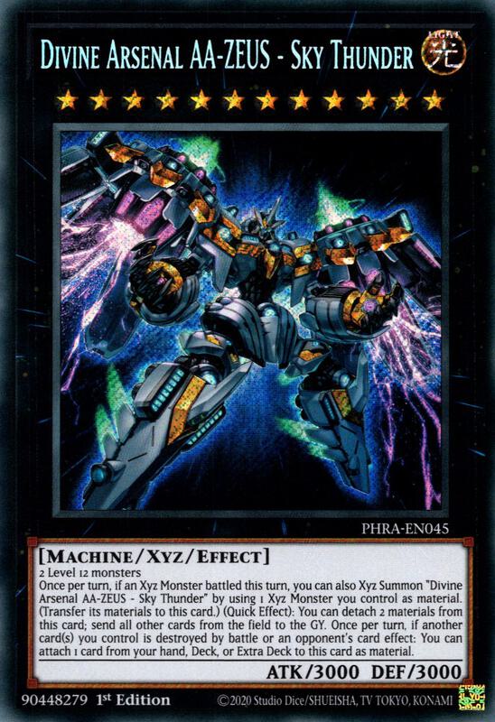 Divine Arsenal AA-ZEUS - Sky Thunder - Phantom Rage - YuGiOh ...