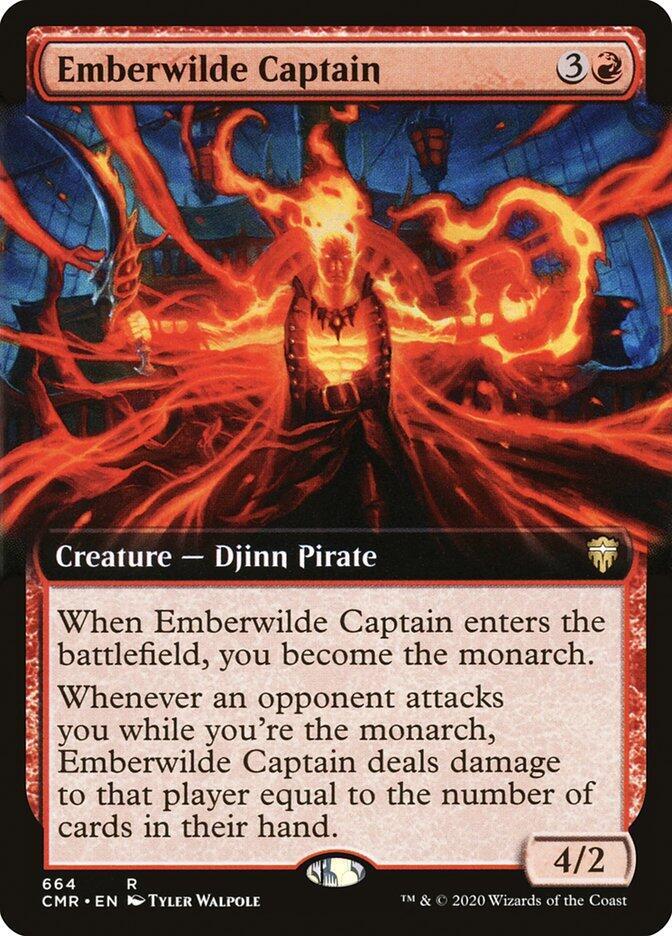 Emberwilde Captain (Extended Art) - Commander Legends - Magic: The Gathering - TCGplayer.com
