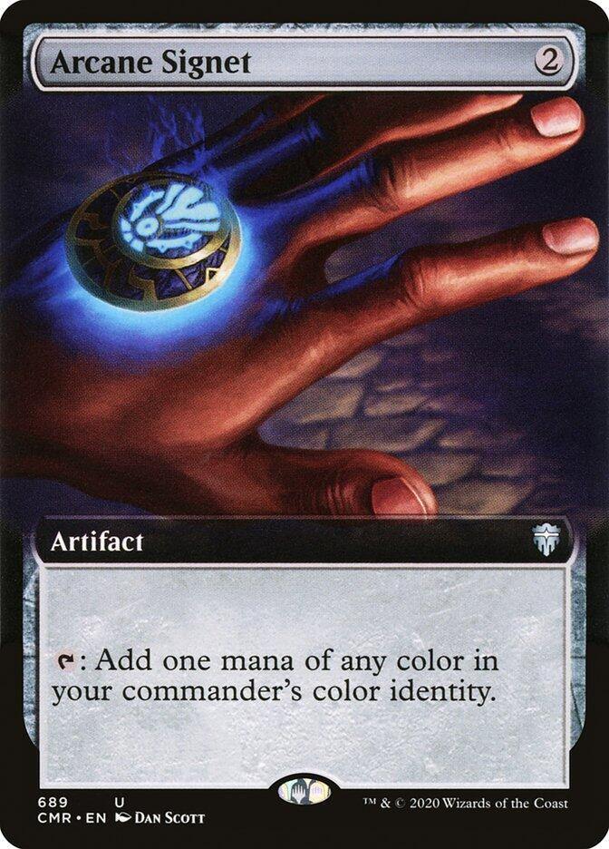 Arcane Signet (Extended Art) - Commander Legends - Magic: The Gathering ...