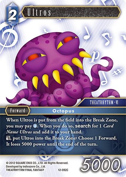 Ultros - Opus XII - Final Fantasy TCG - TCGplayer.com