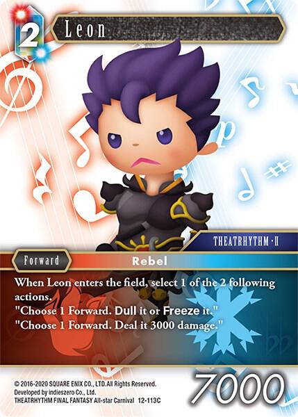 Leon - Opus XII - Final Fantasy TCG - TCGplayer.com