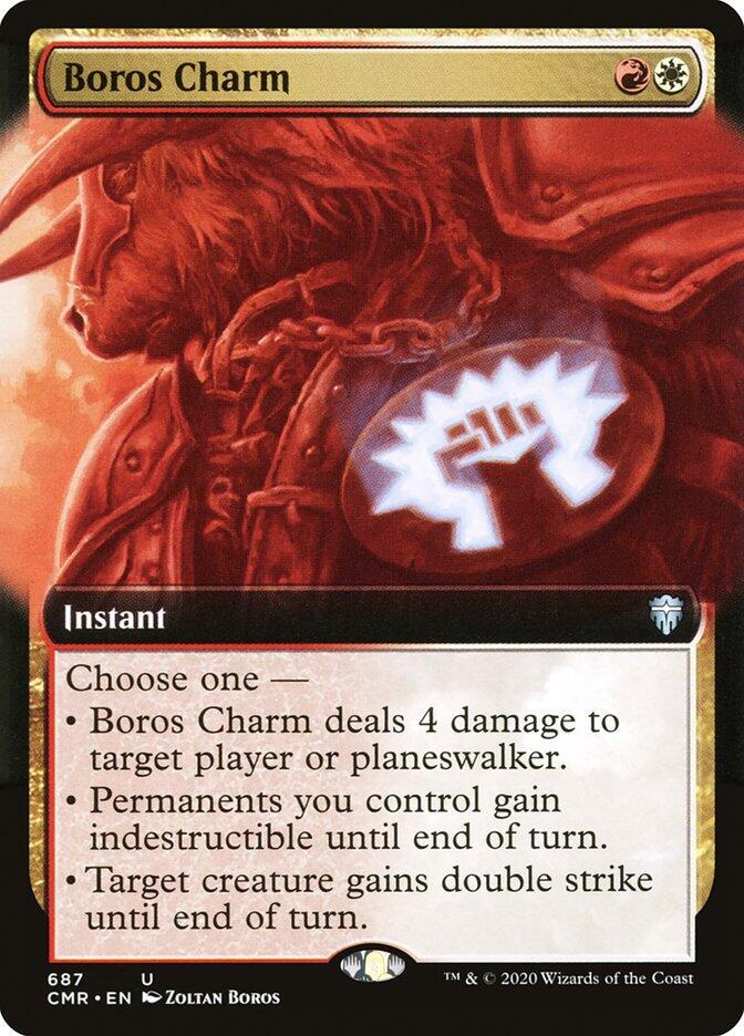 Boros Charm (Extended Art) - Commander Legends - Magic: The Gathering ...