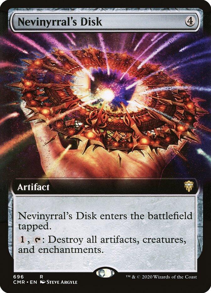 Nevinyrral's Disk (Extended Art) - Commander Legends - Magic: The ...