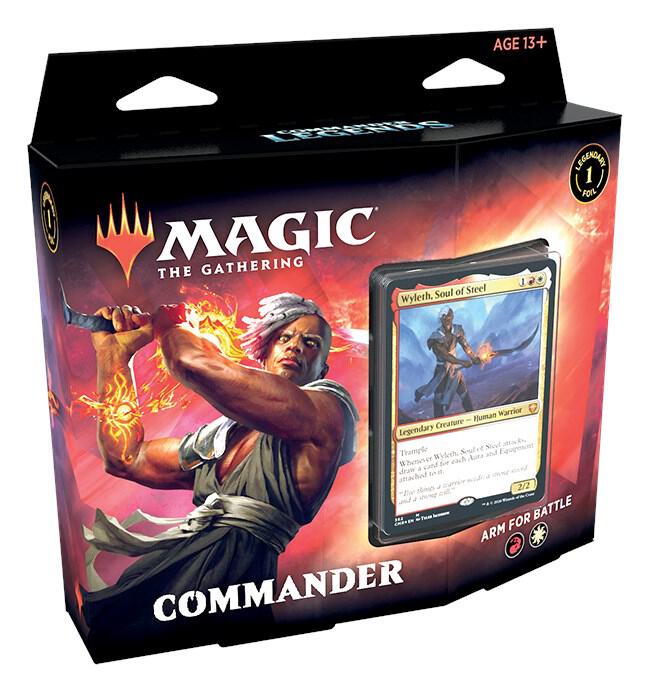 Commander Legends - Arm for Battle Commander Deck - Commander Legends ...