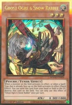Ghost Ogre & Snow Rabbit (Alternate Art) - Maximum Gold - YuGiOh ...