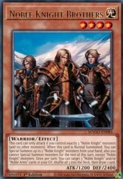 Noble Knight Brothers - Maximum Gold - YuGiOh - TCGplayer.com