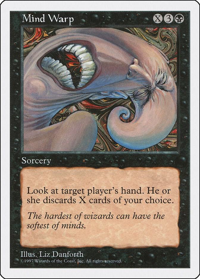 Mind Warp - Fifth Edition - Magic: The Gathering