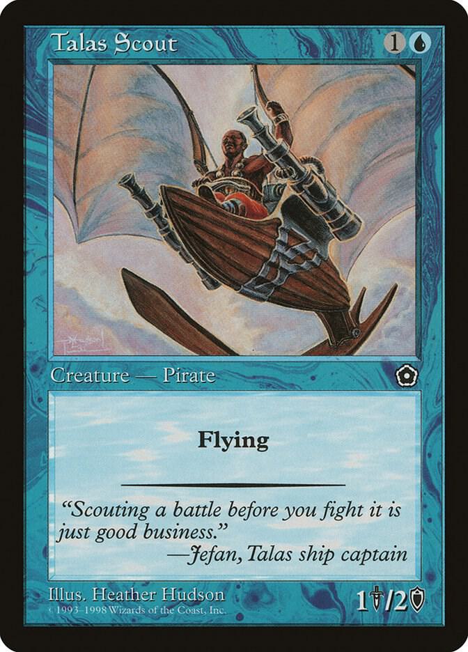 Talas Warrior - Portal Second Age - Magic: The Gathering