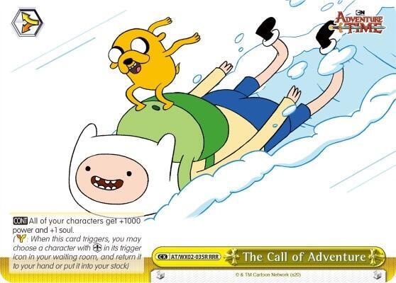 The Call of Adventure (RRR) - Adventure Time - Weiss Schwarz ...