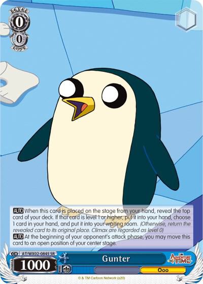 Gunter (SR) - Adventure Time - Weiss Schwarz - TCGplayer.com