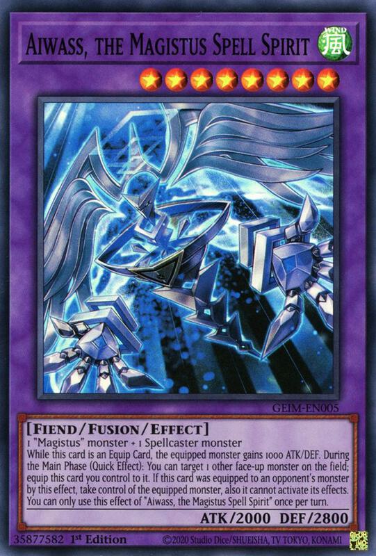 Aiwass, the Magistus Spell Spirit - Genesis Impact - YuGiOh