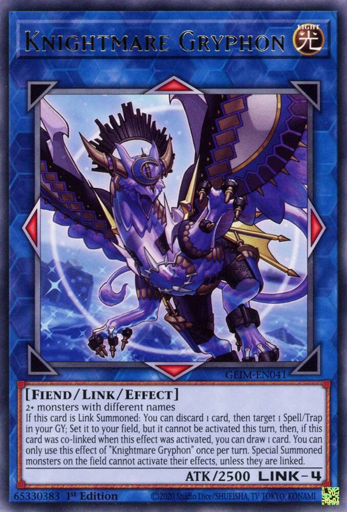 Knightmare Gryphon - Genesis Impact - YuGiOh - TCGplayer.com
