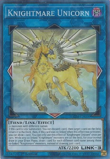 Knightmare Unicorn (CR) - Genesis Impact - YuGiOh - TCGplayer.com