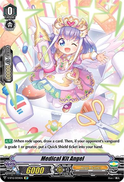 Medical Kit Angel (SP) - V-BT12: Divine Lightning Radiance - Cardfight Vanguard