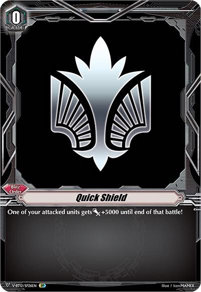 Quick Shield (Angel Feather) (SP) - V-BT12: Divine Lightning Radiance ...