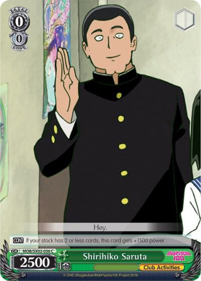 Dimple: Super Smug - Mob Psycho 100 - Weiss Schwarz