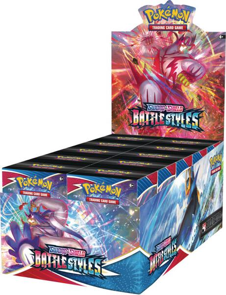 Battle Styles Build & Battle Box Display - SWSH05: Battle Styles ...