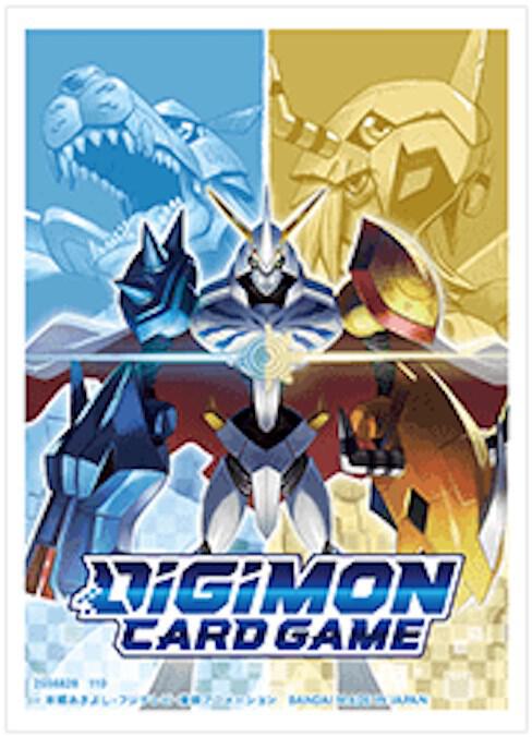 Digimon Card Game Official Sleeves - Omega Evolution (60-Pack) - Bandai ...