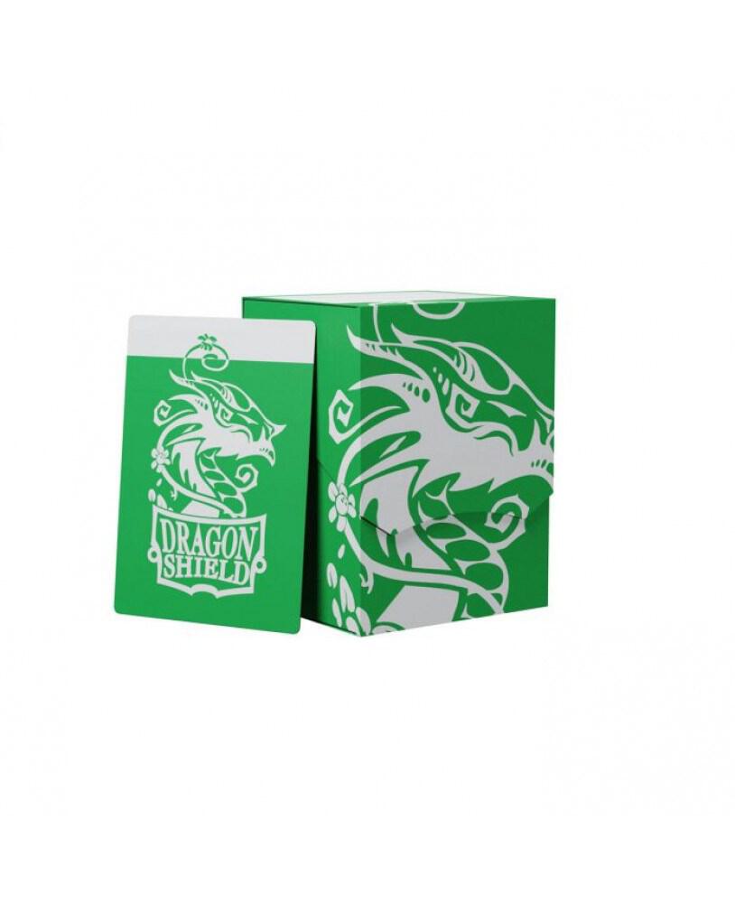 Dragon Shield Deck Shell - Dual-Colored Green/Black (Holds 80 ...