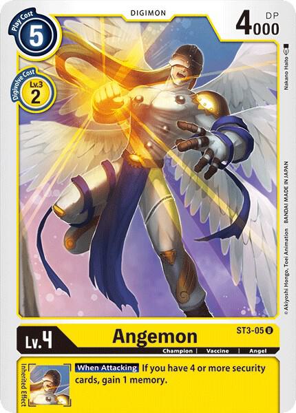 Angemon - Starter Deck 03: Heaven's Yellow - Digimon Card Game ...
