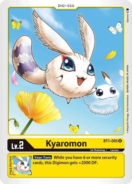Kyaromon - Release Special Booster 1.0 - Digimon Card Game