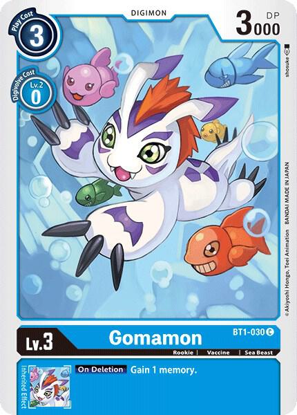 Gomamon - BT1-030 - Release Special Booster - Digimon Card Game