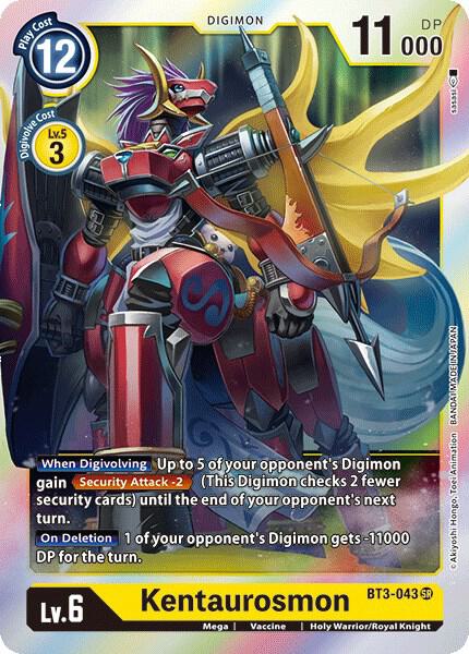 Kentaurosmon - Release Special Booster 1.0 - Digimon Card Game ...