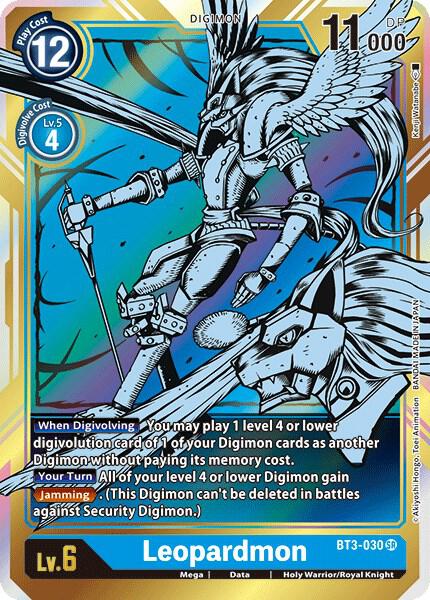 Leopardmon (Alternate Art) - Release Special Booster 1.0 - Digimon Card ...